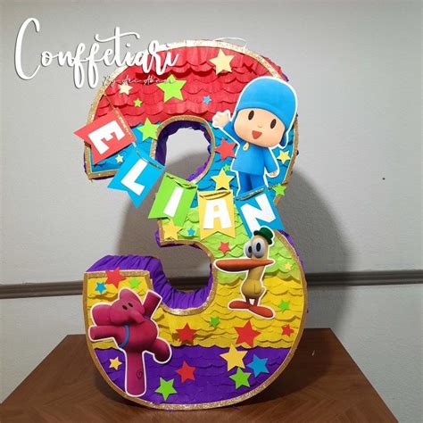 Piñata Pocoyo Piñata De Pocoyo Cumpleaños Pocoyo Decoracion Pocoyo