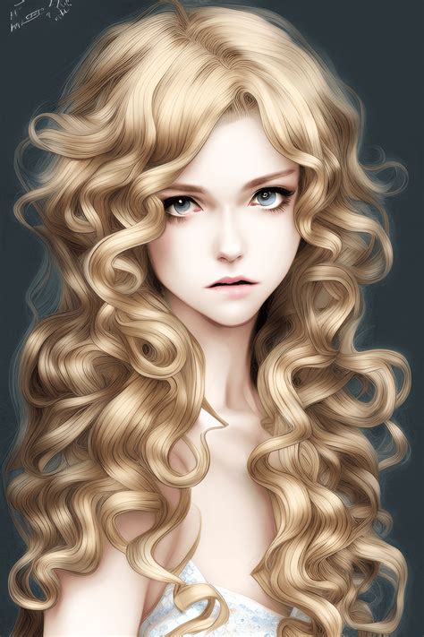 Hyper Detailed Manga Girl Face · Creative Fabrica