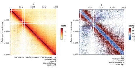 Orchestrating Hi C Analysis With Bioconductor 5 Matrix Centric Analysis