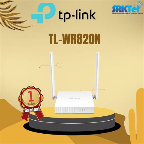 Tp Link Tl Wr820n 300 Mbps Multi Mode Wi Fi Router