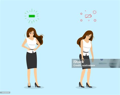 사업가 전문 소진 증후군 피곤한 여성 매니저 워킹이 지친 다쳤다 행복하고 슬픈 지루한 여자 비교 좌절 노동자 정신 건강 문제