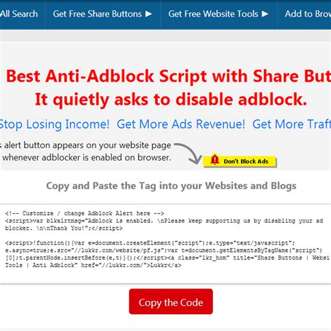 Best Anti Adblock Script Alternatives And Similar Websites And Apps