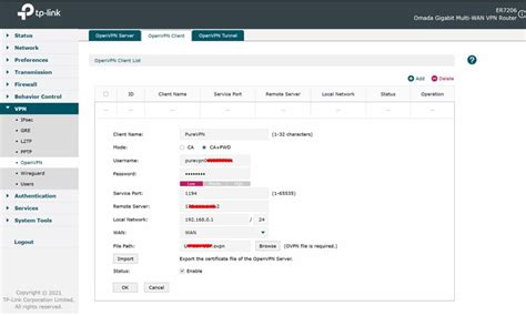 How To Set Up Openvpn Tp Link Omada Router Puresquare