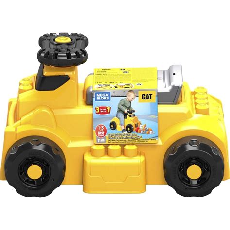 Mega Bloks Cat Build N Play Ride On Building Set Mega