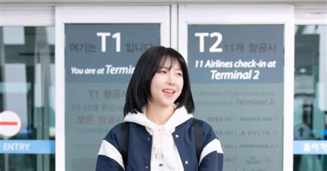 배우 주현영 9일 화보 촬영 차 인천국제공항 통해 일본으로 출국