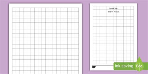 👉 1 5cm Squared Paper Editable Twinkl Maths Twinkl