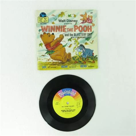 Vintage Walt Disney Winnie The Pooh And The Blustery Day 327 Book