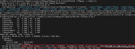 音视频入门基础：mpeg2 Ts专题（21）——ffmpeg源码中，获取ts流的视频信息的实现mpegts如何获取分辨率 Csdn博客
