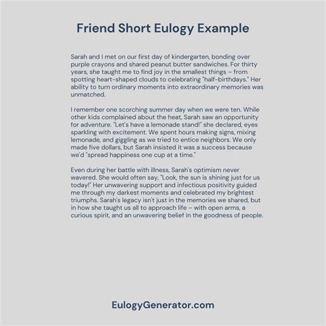 How to write a Eulogy: The Ultimate Guide - Eulogies By Jen