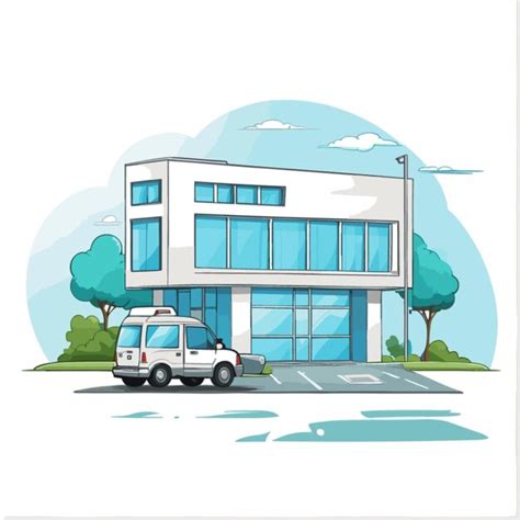 Premium Vector Hospital Cartoon