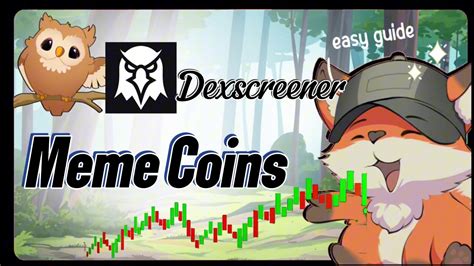 Dexscreener Meme Coins Guide Glimpse Youtube