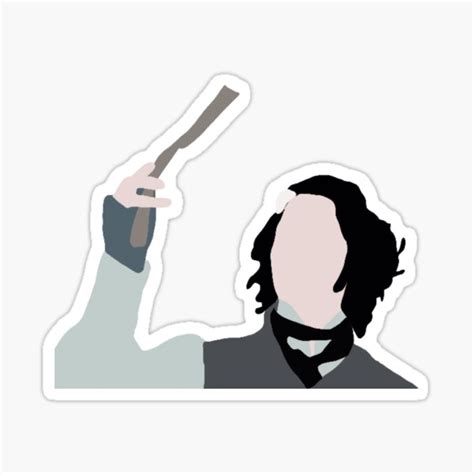 Sweeney Todd Sticker By Patmackriel70 Redbubble