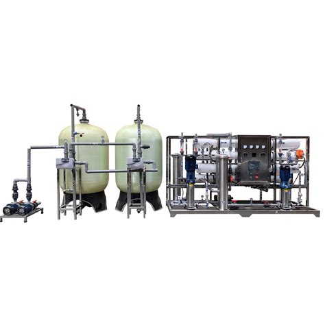 M H Two Stage Automatic Reverse Osmosis Ro Water Treatment Machinery