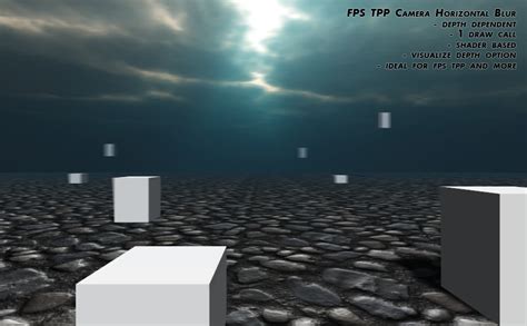 [released] Fps Tpp Camera Horizontal Blur Community Showcases Unity Discussions