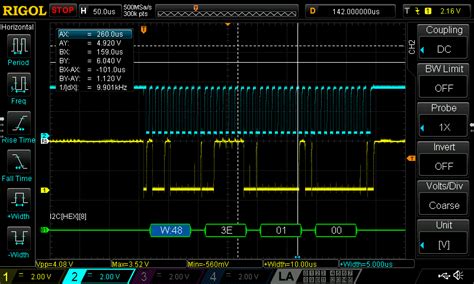 solved i2c slave device implementation ack nack problem