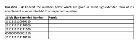 solved question 4 convert the numbers below which are given
