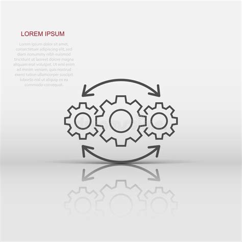 Operational Efficiency In Flat Style Excellence Productivity Vector