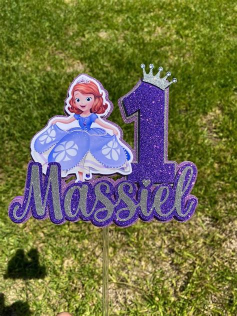 Princess Sofia The First Inspired Cake Topper Princess Cake Topper