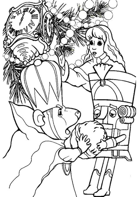 Раскраски Раскраска Раскраска Щелкунчик — Новогодние истории распечатать Хорошие раскраски