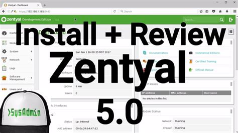 How To Install Zentyal Server 50 Review Vmware Tools On Vmware