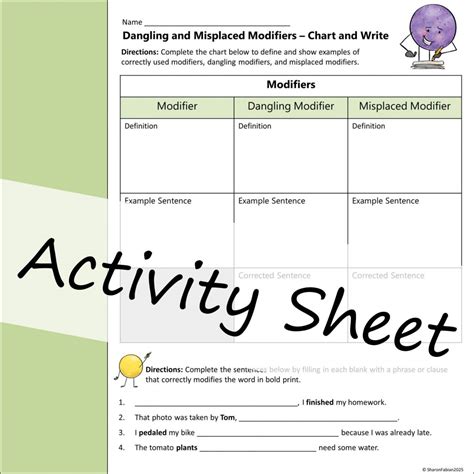 Correcting Dangling And Misplaced Modifiers