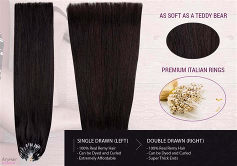 Comprar Barato Micro Anillo Extensiones De Cabello Loop