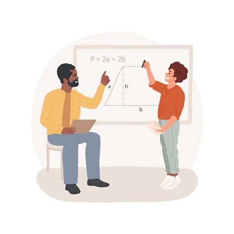 Premium Vector Geometry Isolated Cartoon Vector Illustration