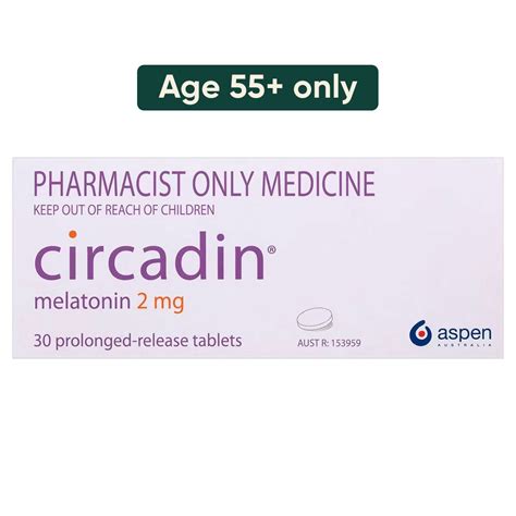 Circadin Melatonin 2mg 30 Modified Release Tablets Healthylife