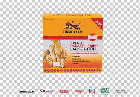 Tiger Balm Liniment Transdermal Analgesic Patch Topical Medication