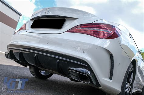 Rear Bumper Air Diffuser Suitable For Mercedes CLA W117 X117 Shooting