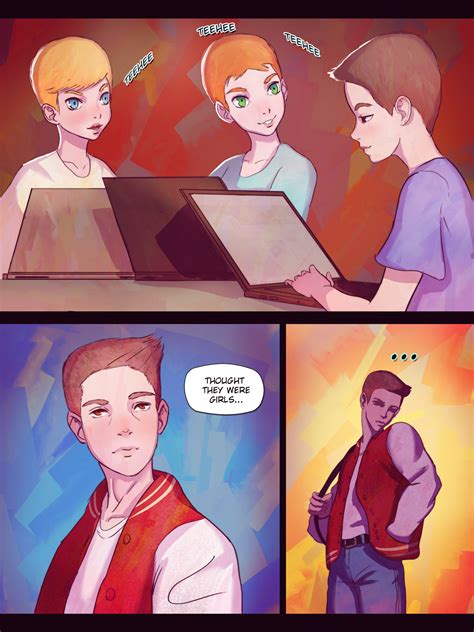 Rule 34 4boys Androgynous Causticcrayon Comic Femboy Girly Male Male