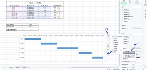 用wps表格做横道图 excel表横道图怎么做 正数办公