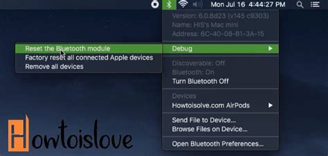 How To Reset Bluetooth Module On Mac Sequoiasonoma
