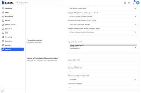 Bagisto Laravel Affiliate System