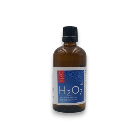 Nadtlenek wodoru 3 Bez stabilizatorów 100ml 5904063461301 Cena