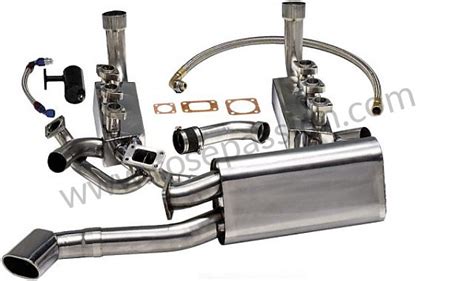P106569 Kit échappement Spécial Sport Inox Complet 1 Sortie Oval Pour