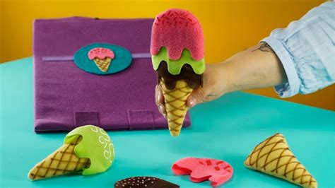 Juego de helados portátil Heladería de juguete YouTube