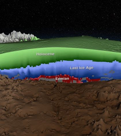 Environmental Monitor D Map Of Greenland Ice Sheet Offers Clues To Climate Change Both Past