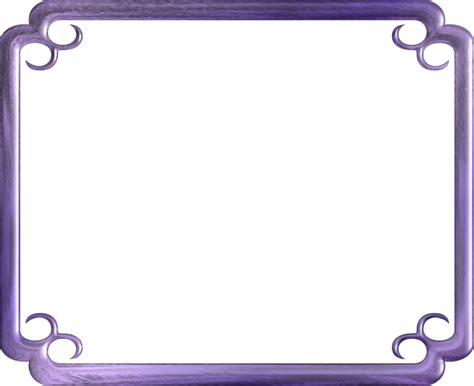 Purple Frame Transparent PNG All