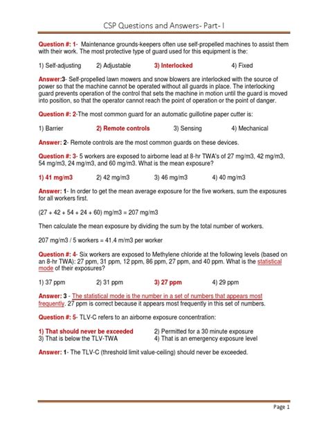 Csp Questions And Answers Part I Question 1 Pdf Shoe Silicon Dioxide