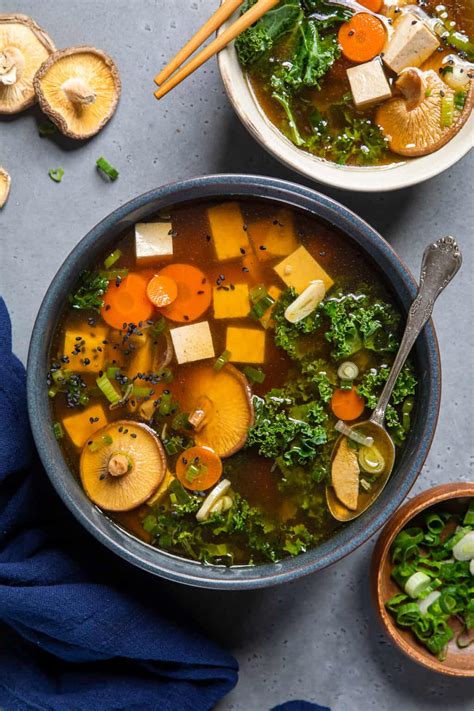 Vegan Red Miso Soup Make It Dairy Free