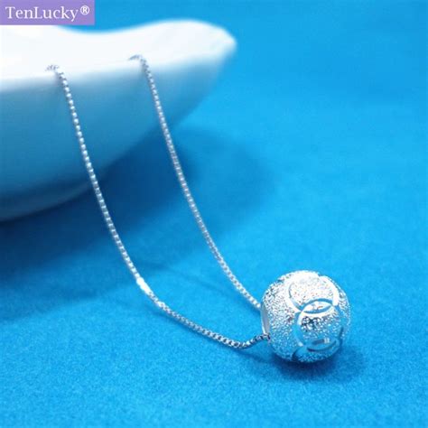 Tenlucky Jewellery Original 925 Sterling Silver Necklace Women Men