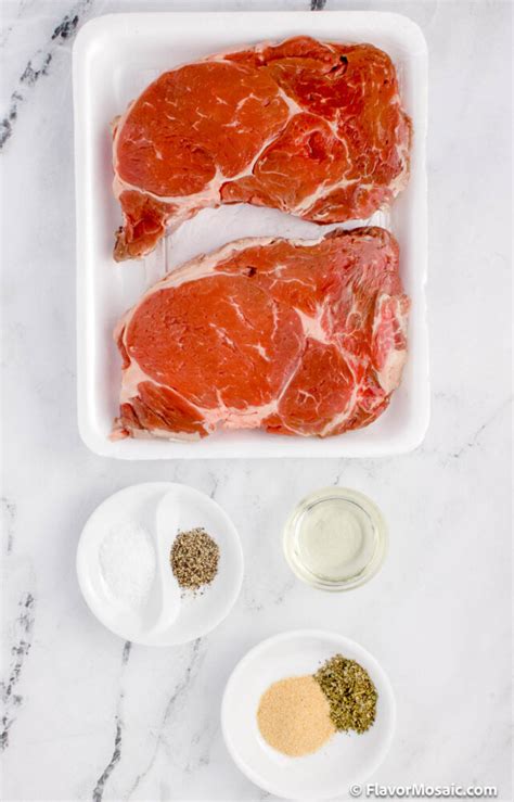 Air Fryer Ribeye Steak Flavor Mosaic