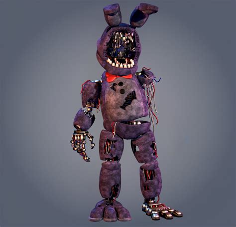 Sfmfnaf Classic Withered Bonnie Render By Samuraisoldier15 On Deviantart