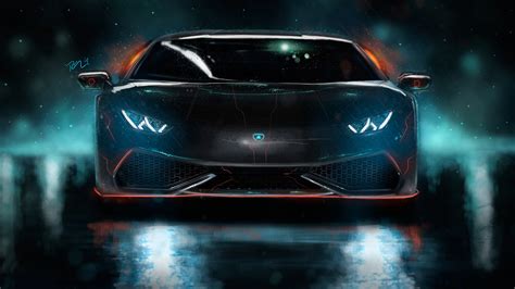 Lamborghini Huracan Custom Cgi 4k Wallpaper Hd Car Wallpapers Id 9012