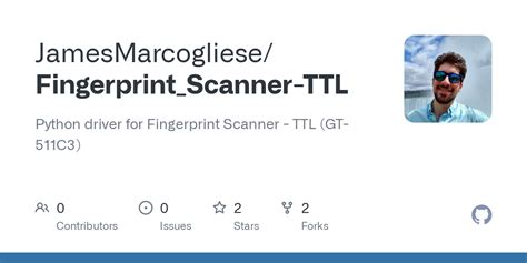 Github Jamesmarcogliesefingerprintscanner Ttl Python Driver For