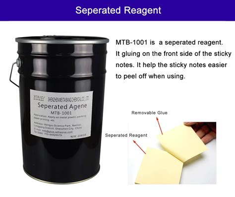 Notepad Glue Removable Adhesive For Sticky Notes