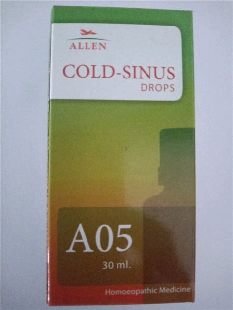 Allen Cold Sinus Drops For Personal Packaging Type 30ml At ₹ 160