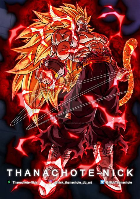 Cumber Ssj3 Full Power Sdbh [fx And Bg] By Nickartth On Deviantart