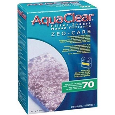 Aquaclear Filter Insert Zeo Carb 70 Gallon 1 Count 1 King Soopers